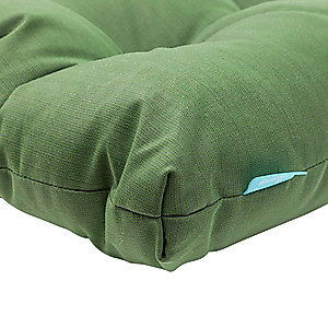 QILLOWAY Indoor/Outdoor Bench Cushion,51-Inches (Dark Green)