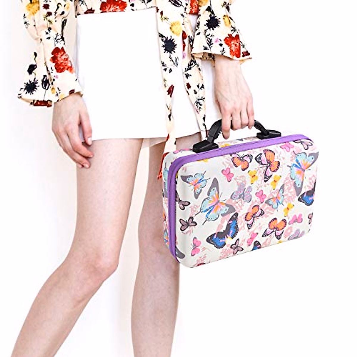 BEIFUMEI Diamond Painting Storage Containers 60 Slot Diamond Storage Case Diamond Painting Accessories 5D Diamond Painting Tools DIY Art Craft Jewelry Beads Rhinestones Organizer Box