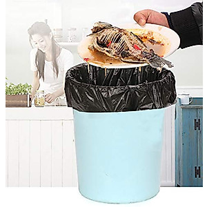 Black Trash Bag,Gereen 9-12 Gallon Tall Kitchen Trash bag Garbage Bag Trash Can Liner (9-12 Gallon(100 Count), Black)