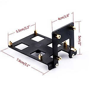 Sumolink Mount Holder for Raspberry Pi HQ Camera Module, Raspberry Pi Camera Module V1 V2, Aluminum Alloy Material with Free Installation Tools