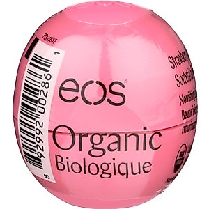 eos Lip Balm Smooth Sphere, Strawberry Sorbet, 0.25 Oz