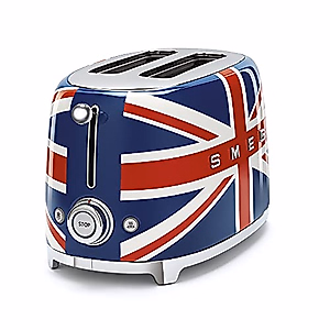 Smeg 50s Retro Line Union Jack 2-Slice Toaster