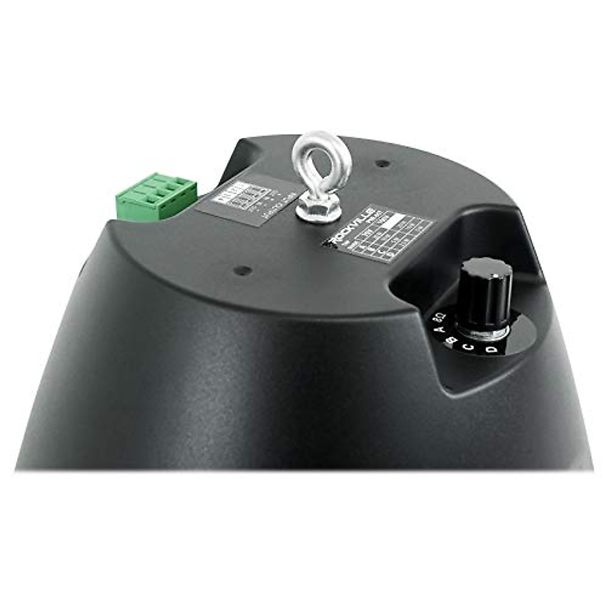 Rockville PEN-65T Black 6.5" 70V Hanging Pendant Speaker Commercial/Restaurant