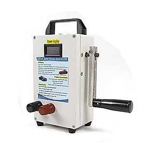 Hand Crank Generator with USB Charger 150W Outdoor Travel Camping Portable Emergency Power Supply Phone Charger USB Charging Generator Generation Storage (with Vehicle charging)