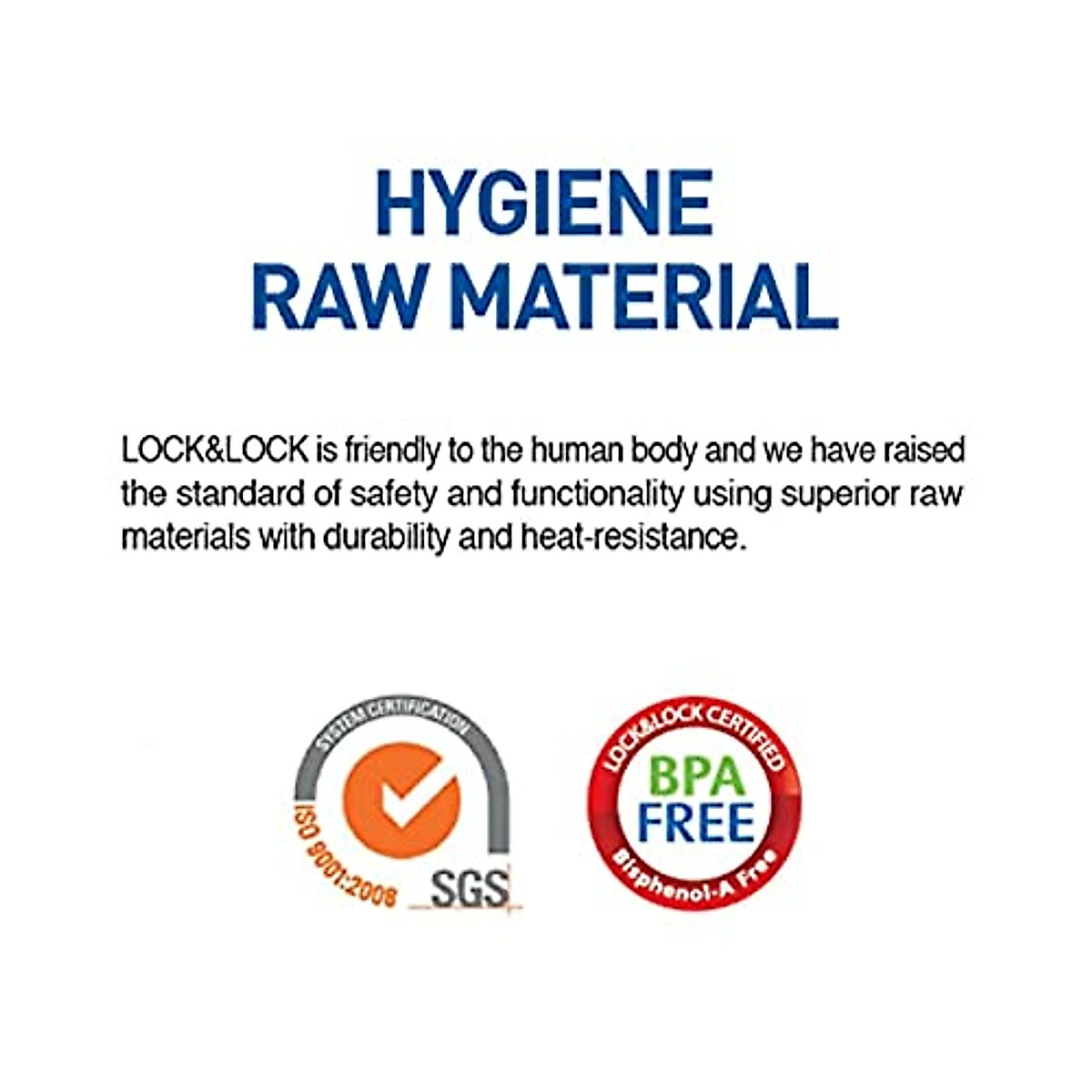 (Pack of 6) LOCK & LOCK Airtight Square Food Storage Container 29.41-oz / 3.68-cup