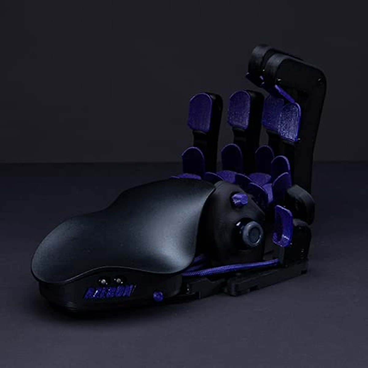 Azeron Classic Gaming keypad - Programmable Gaming Keyboard for PC & Console Gaming - Customized, 3D Printed Analog Thumbstick keypad with 26 Buttons - for Righties (Galaxy Purple)