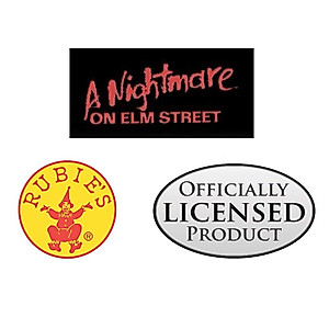 Rubie's mens Nightmare on Elm Street Freddy Krueger Gloves Adult Costume Accessory, Multicolor, One Size US