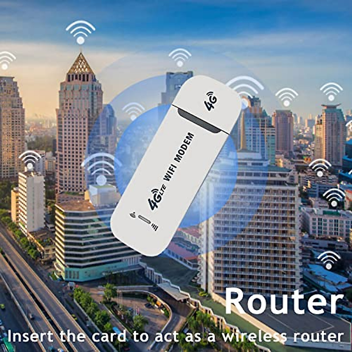 4G LTE Router Wireless USB Mobile Broadband 150Mbps Wireless Network ...