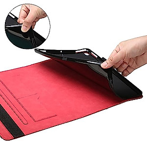 Tablet PC Case Compatible With Samsung Galaxy Tab A8 10.5-Inch 2021 (SM-X200/X205/X207) Shockproof Protective Cover Tablet Case PU Leather Case Protect Case Card Slot Shockproof Tablet PC Case Adjusta