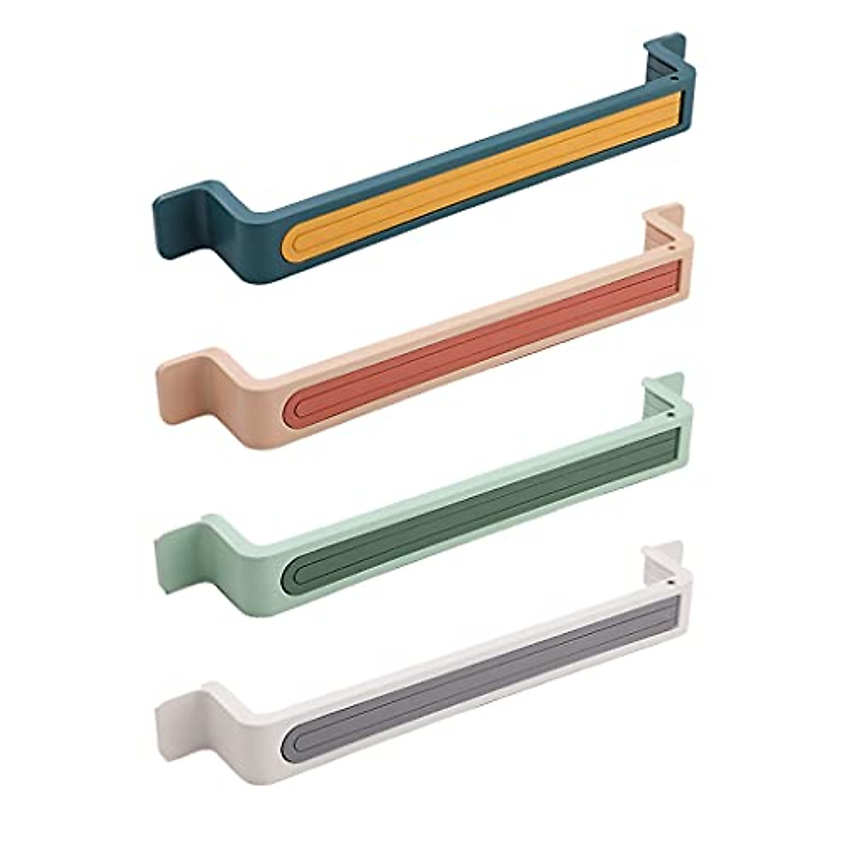 90° Rotating Towel Bar Hand Towel Holder Wall Mounted Storage Shelf Towel Ladder for Bathroom Kitchen Waterproof Towel Bar Holder Rack Adhesive Bathroom Replacement Bath Shelf Small Wall