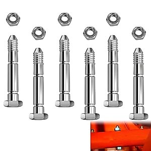 Braveboy 6 Pack Snowblower Shear Bolts 51001500-2-1/8" x 5/16" 51001500 Shear Pins & Nuts Compatible with Ariens 01019500 510015 AM122156 AM1369890 Snow Blower, Fits ST420 ST520 ST732 ST1032 & More