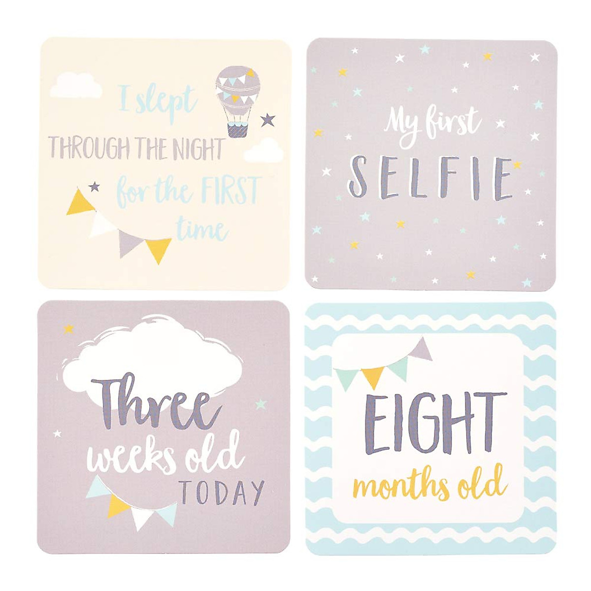 Baby B Cards 8984 - Blue (Pack of 24)