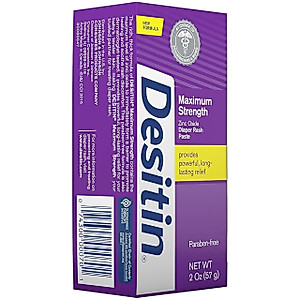 Desitin Diaper Rash Original Ointment 2 oz (5 Pack)