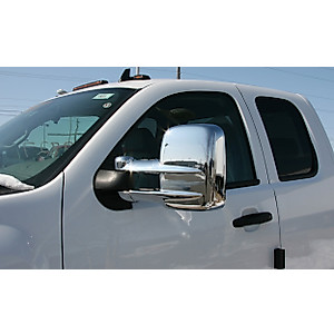Putco 03-15 Chevrolet Silv - Towing Mirrors (w/o Turn Signals or Camera Sensors) Mirror Covers