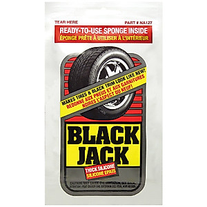 North American NA127 Black Jack Tire Shine Towelette - Single Pack