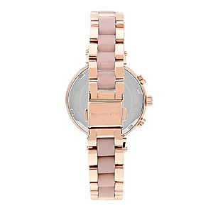 Michael Kors Women's Sofie Chronograph Rose Gold-Tone Stainless Steel Watch MK6560