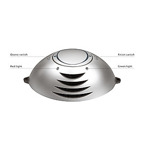 New Oxygen Ionizer - Air Refresher, Sauna Accessories, Prime Candidate for Infrared Sauna, with AC/DC Adapter