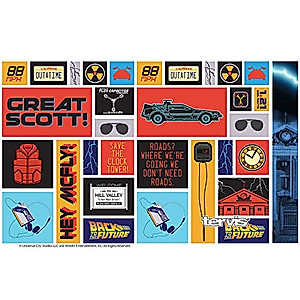 Tervis Triple Walled Back to the Future Insulated Tumbler Cup Keeps Drinks Cold & Hot, 20oz - Stainless Steel, Pattern