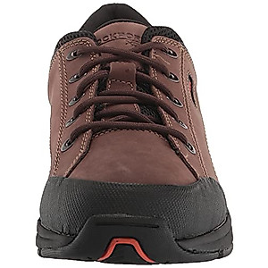 Rockport mens Chranson fashion sneakers, Dark Brown/Black, 9.5 US