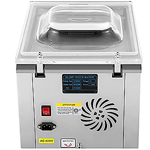BestEquip Chamber Vacuum Sealer Machine DZ 260S Commercial Kitchen Food Chamber Vacuum Sealer, 110V Packaging Machine Sealer for Food Saver, Home, Commercial Using