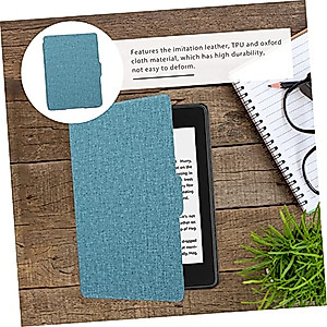 UKCOCO E-Reader 4pcs Ebook Case Ereader Auto Wake E- Reader Ereaders Ebook Reader Protective for E- Electronic TPU Green Leather Case Auto Wake Case