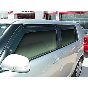 Wade 72-88421 Smoke in-Channel Wind Deflector - 4 Piece