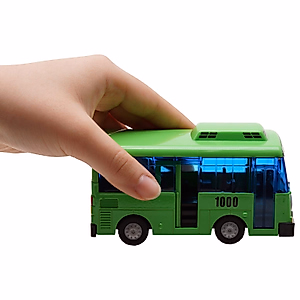 The Little Bus Tayo and freinds - Rogi Metal Die Cast Bus Cars Toy Pull-Back Motor Vehicle Ride car Toys for Kids (Rogi)