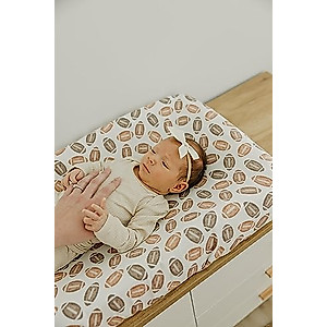 Copper Pearl Premium Knit Diaper Changing Pad Cover"Blitz"