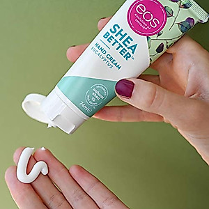 eos Shea Better Hand Cream - Eucalyptus Natural Shea Butter Hand Lotion and Skin Care 24 Hour Hydration with Shea Butter & Oil 2.5 oz