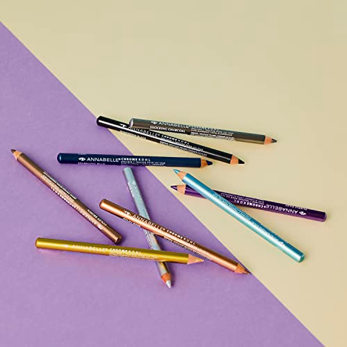 Annabelle Chrome Kohl Eyeliner, Sparkling Blue, 0.04 oz