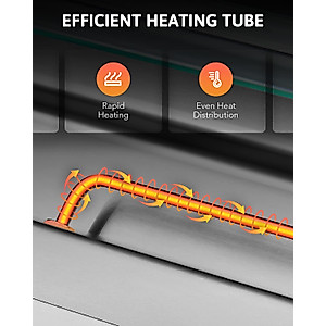 Wilprep Commercial Food Warmer for Parties Hotels Restaurants,1200W Buffet Server and Warmer,3pc Electric Warming Tray or Sauces,Catering with 3 Stainless Steel Chafing Dishes,Silver(3 pan)