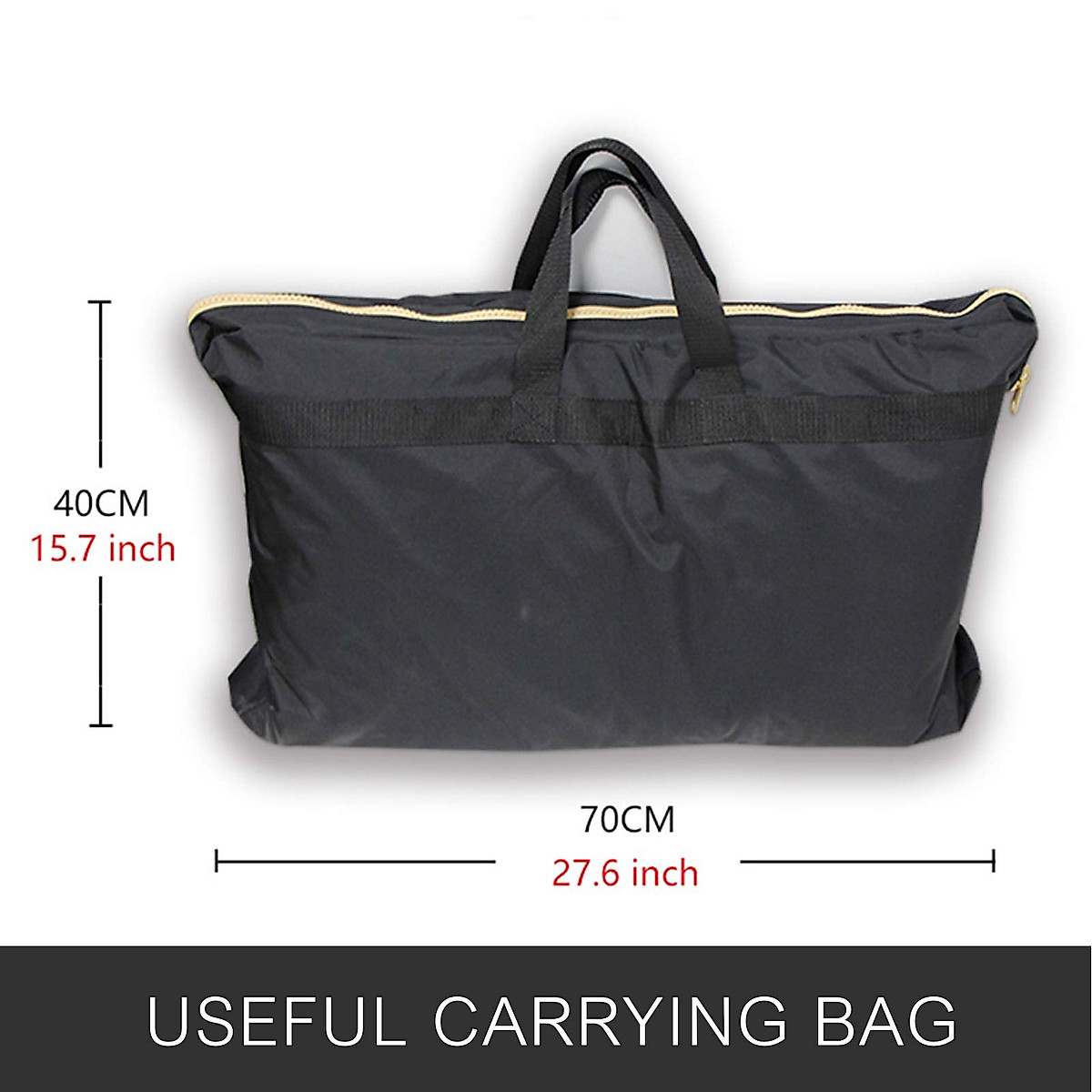 Happybuy Golf Cart roof up to 79" L Golf Cart Covers 4 Passenger Premium Tight Weave Ezgo Golf Cart Accessories Travel 4-Sided Fits Club Car（Black 011）