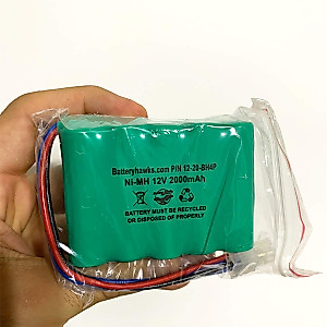 C-300 P-300 Medical Fixed Portable Ceiling Lift 10/VH1800AA Battery 12v 2000mah Ni-MH