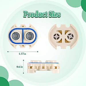 Enhon Check Valve Assembly Replacement for RP73625, Check Valve Parts Compatible with Peerless and Delta Single Handle Tub/Showers Faucet, Compatible with Pressure Balance Cartridge RP70538