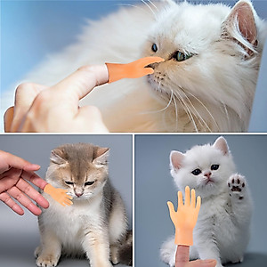 30 Pcs Tiny Finger Hands Mini Fingers Funny Hand Puppets, Miniature Small Hands for Finger Puppets Show, Gag Performance, Cute Little Hand Finger for Party Favors