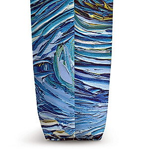 Great Pyrenees Full Version Starry Night Dog Art by Aja Tote Bag