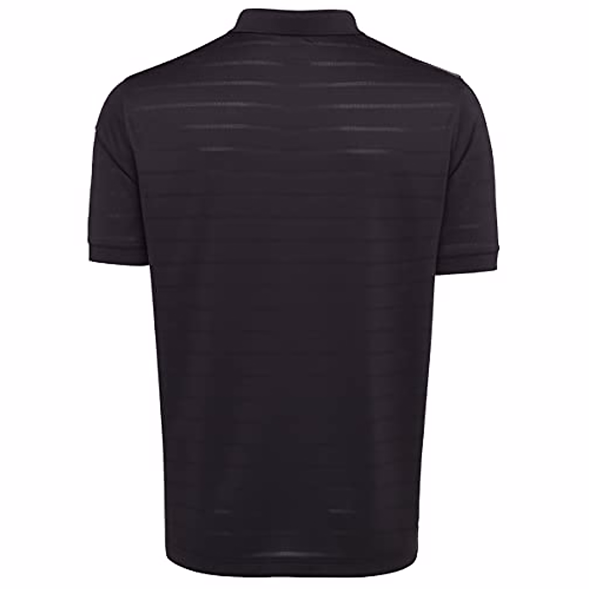 Callaway Men's Basic Short Sleeve Opti-Vent Open Mesh Polo Golf Shirt , Black, Small