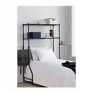 DormCo Over The Bed Shelf Supreme - Suprima Adjustable Shelving - Black