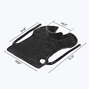 Heating Pad for Back Pain Relief,Heat Pads for Neck and Shoulders,Electric Back Heated Wrap,Large Heating Pad,Electric Heated Pads with Auto Shut Off,3 Temperature Levels,Black,Gifts for Mom, Dad