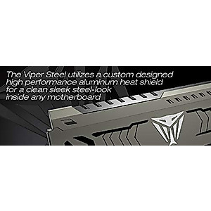 Patriot Memory Viper Steel DDR4 16GB (2 x 8GB) 4133MHz Performance Memory Kit - PVS416G413C9K