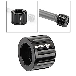 BESSTUUP Bike Thru Axle Nuts Rear Wheel Hub Axle 14mm Hub Aluminum Bicycle Skewer Conversion Bolt Screw Nuts Fastener Road MTB Cycling