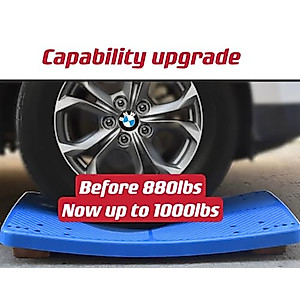 Dolly cart Folding Platform cart with 660/880 lbs Weight Capacity Push Cart Dolly Moving Platform Hand Truck Add 2 reinforcing Steel bar in it 360 Degree Swivel Wheels Loading and Storage (880lbs)