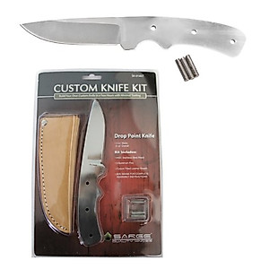 Sarge Knives SK-914KIT Drop Point Kit with 3-3/4-Inch Stainless Steel Blade