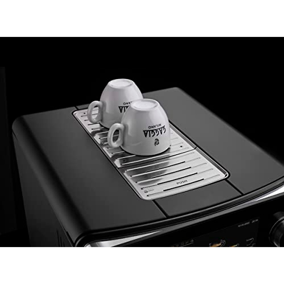 Gaggia Accademia Luxury Italian Fully Automatic Espresso Machine with 19 Customized drink settings,0.5 Liters,RI9782/46 Brushed Stainless