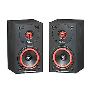 Home Audio Cerwin Vega SL-5M 5 1/4" 2-Way Satellite Speakers/Driver with 1" Soft Dome Tweeter (Pair)