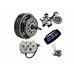 High Powered 6KW 72V Electric Car E-Car Brushless Gearless Conversion Kit New