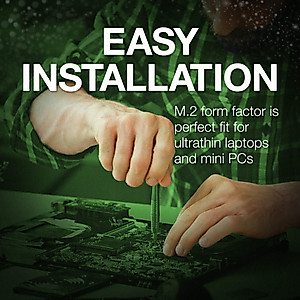 Seagate Barracuda 510 1TB SSD Internal Solid State Drive – PCIe Nvme 3D TLC NAND for Gaming PC Gaming Laptop Desktop (ZP1000CM30001)