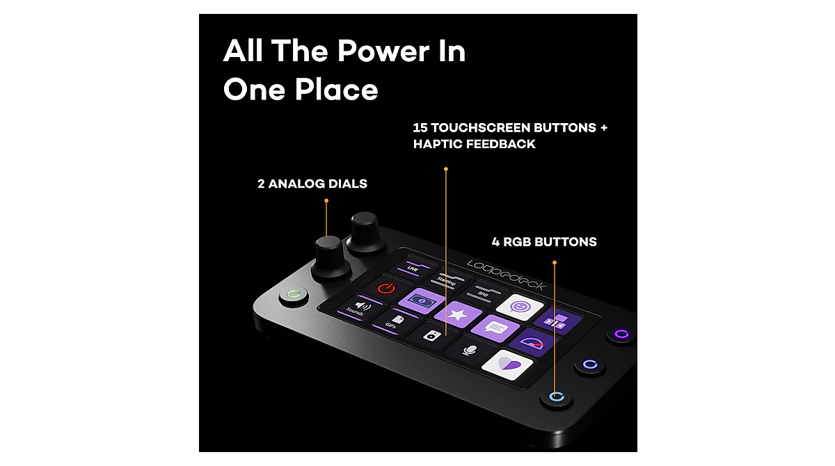 Loupedeck Live S Streaming Console for PC & Mac | Full Control