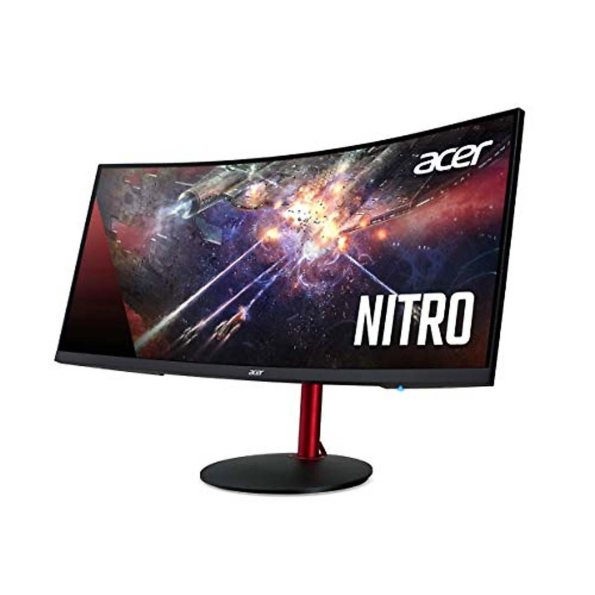 Acer Nitro XZ342CK Pbmiiphx 34" 1500R Curved WQHD (3440 x 1440) VA Gaming Monitor with AMD Radeon Freesync, VESA Certified DisplayHDR400, 95% sRGB, 144Hz, 1ms VRB (Display Port & 2 x HDMI 2.0 Ports)