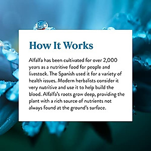 Nature's Sunshine Alfalfa, 100 Capsules